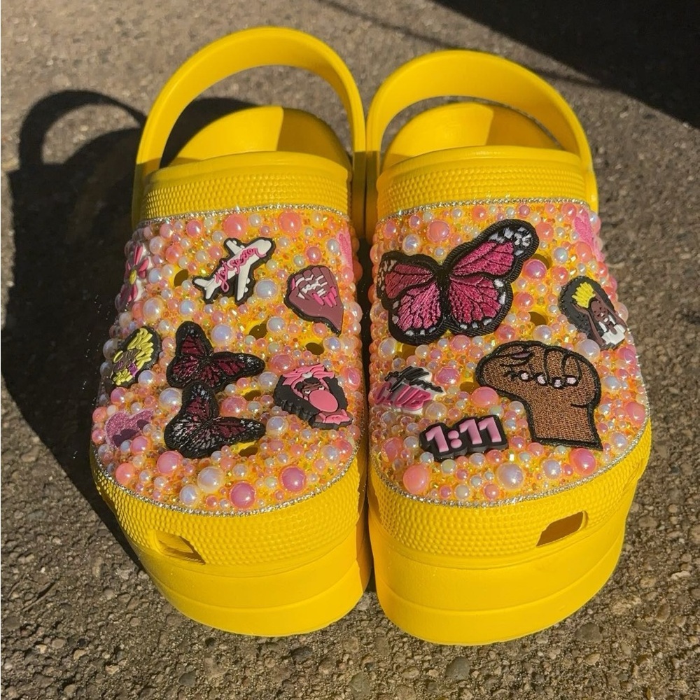 Women's Custom Platform Clogs. Worn Twice Still In Gr… - Gem